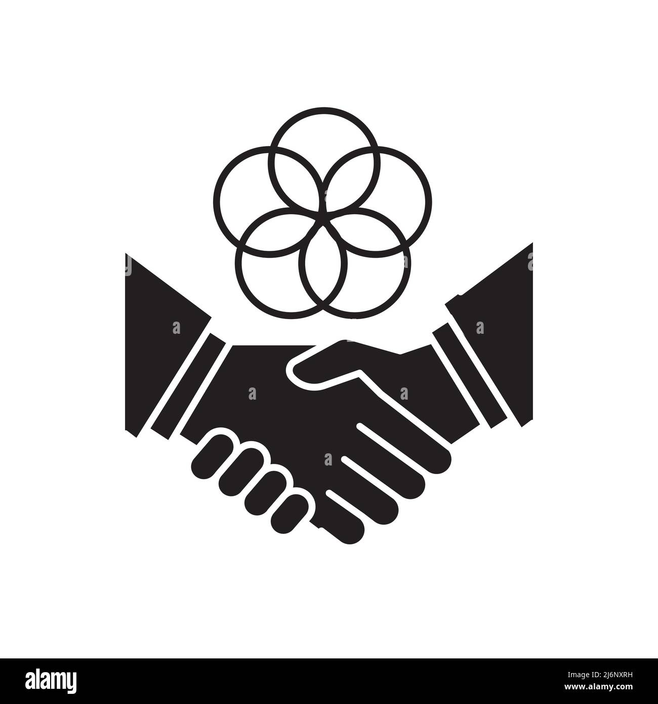 Sustainable development goals logo Black and White Stock Photos ...