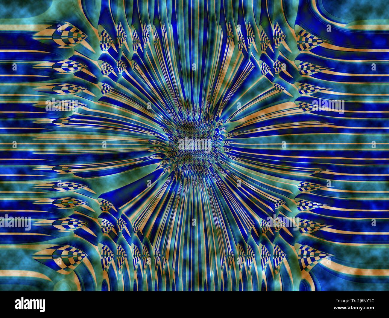 Colorful summer fashion print designs.Textile illustration.Fractal ...