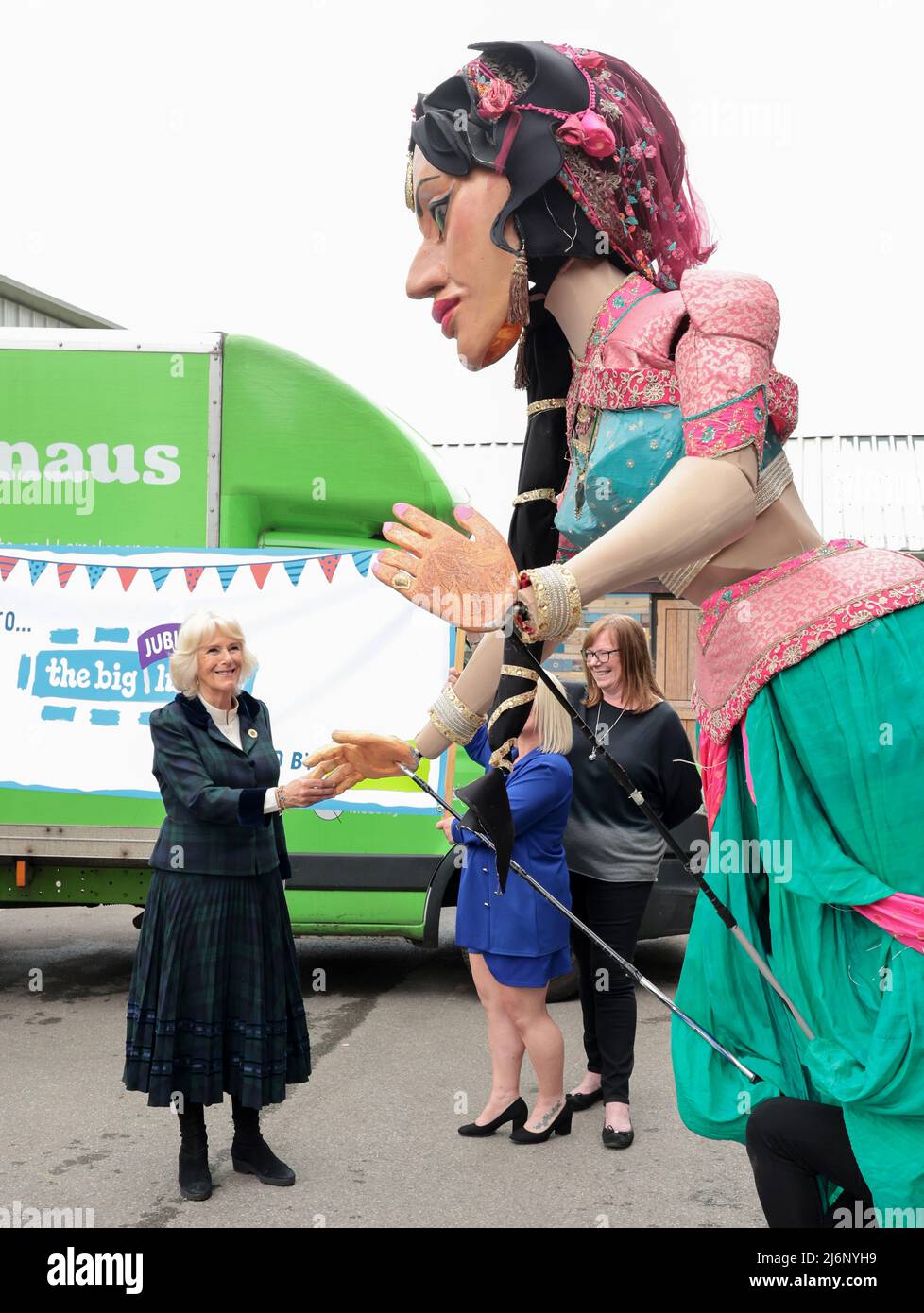 The Duchess of Cornwall, patron of both The Big Lunch and Emmaus UK ...