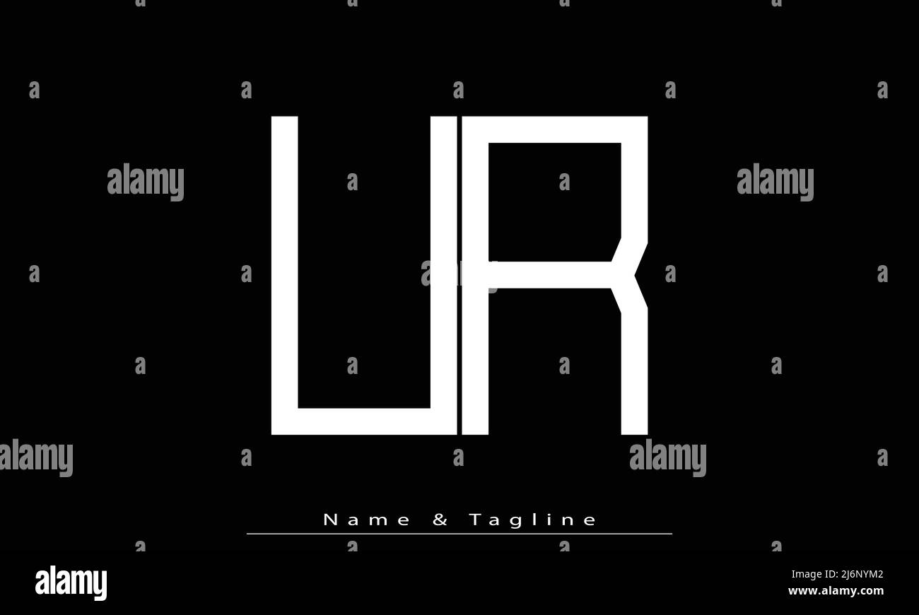 Letter ur logo Stock Vector Images - Alamy