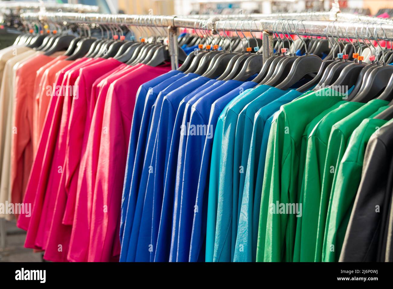 Leather jackets hi-res stock photography and images - Alamy