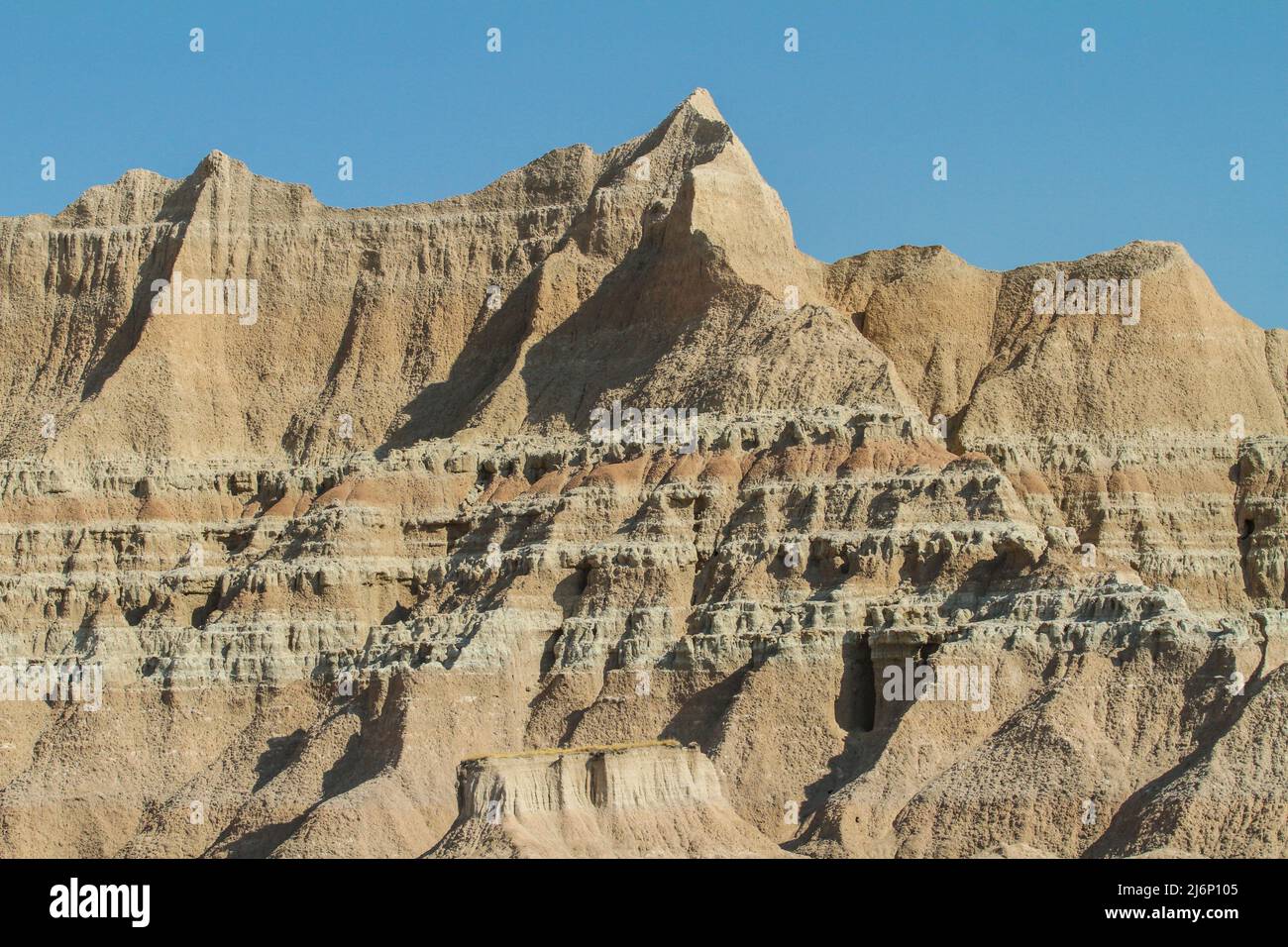 The Classic Landscapes of the USA - The Badlands of Dakota Stock Photo ...