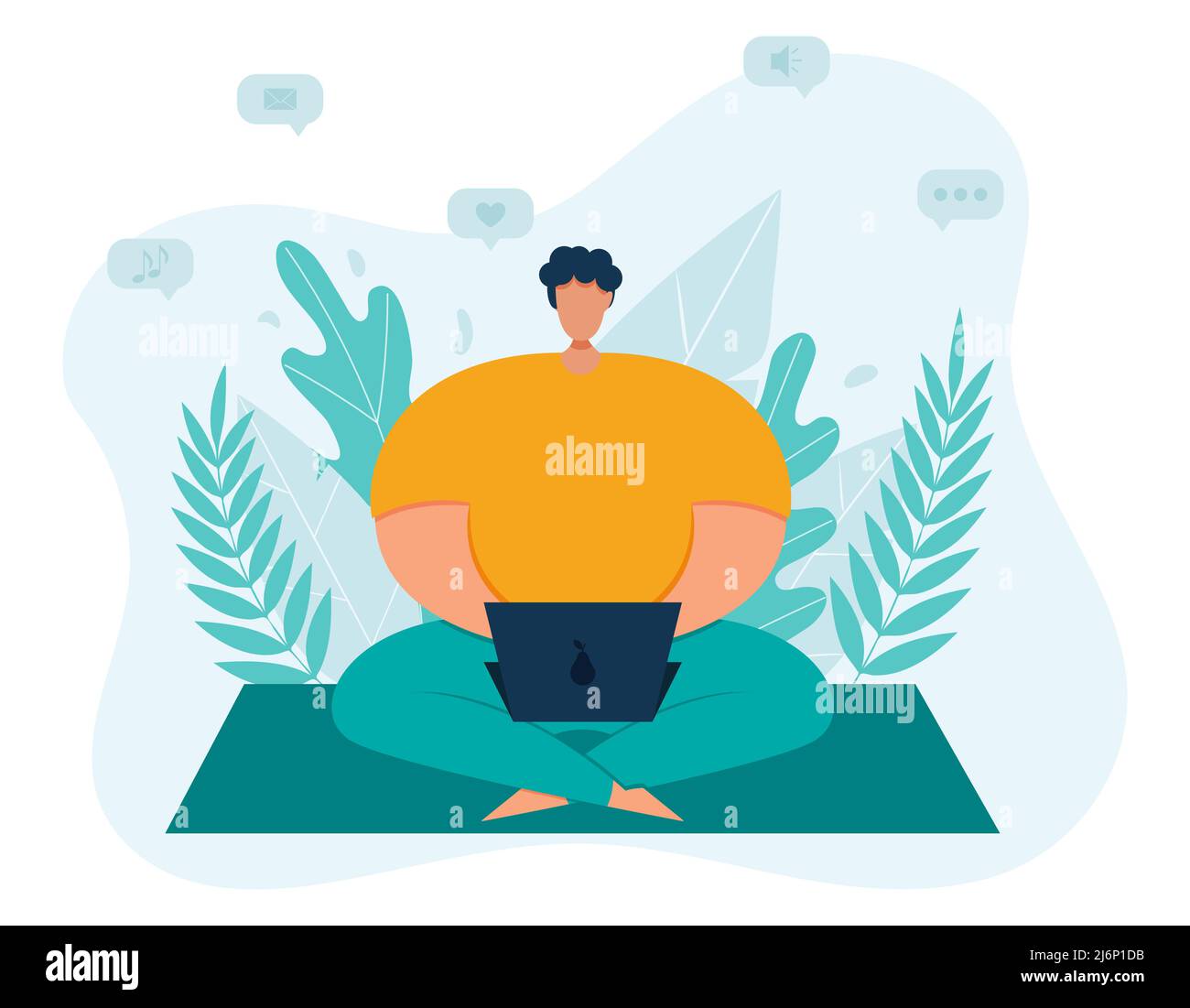Young man s Stock Vector Images - Alamy