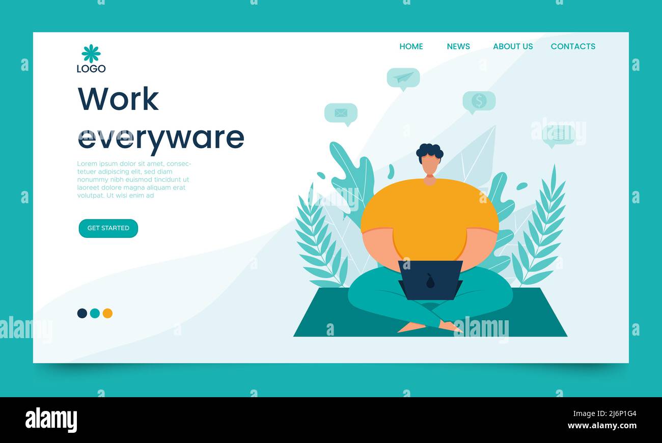 Freelancing application Stock Vector Images - Alamy