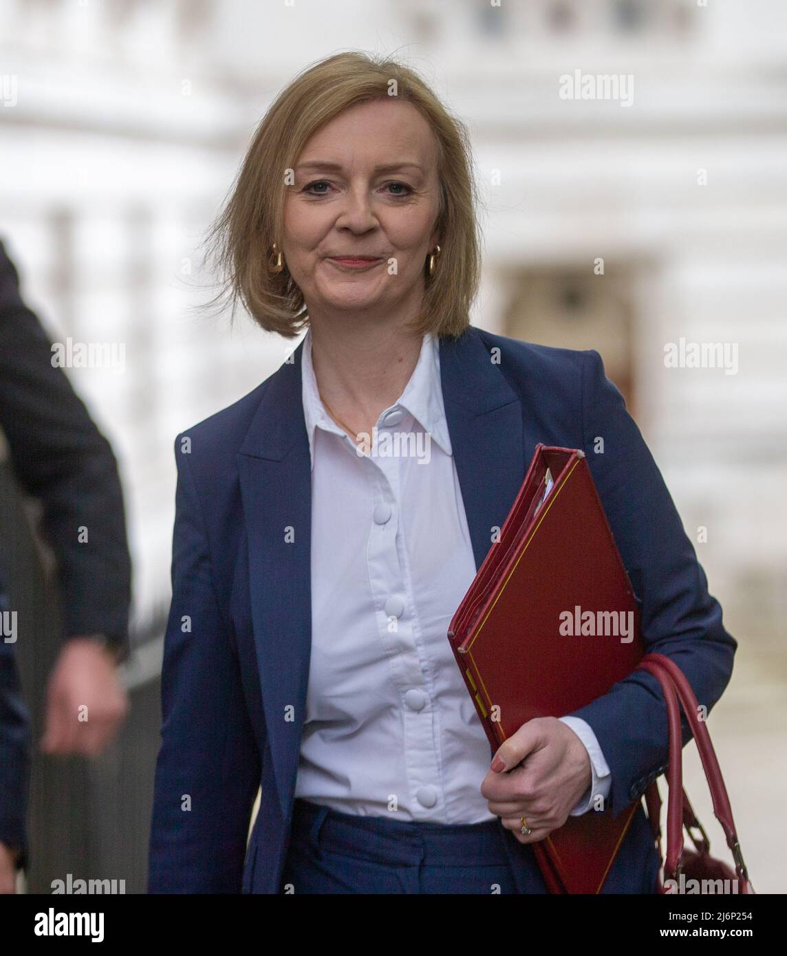 Liz truss smiling 2022 hi-res stock photography and images - Alamy