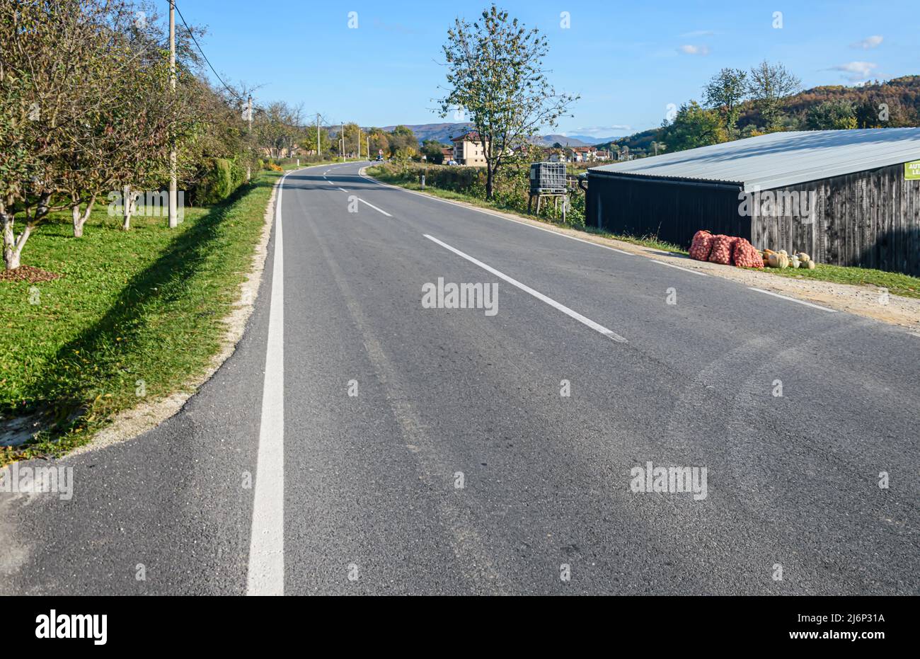 Autumn road trip bosnia hi-res stock photography and images - Alamy