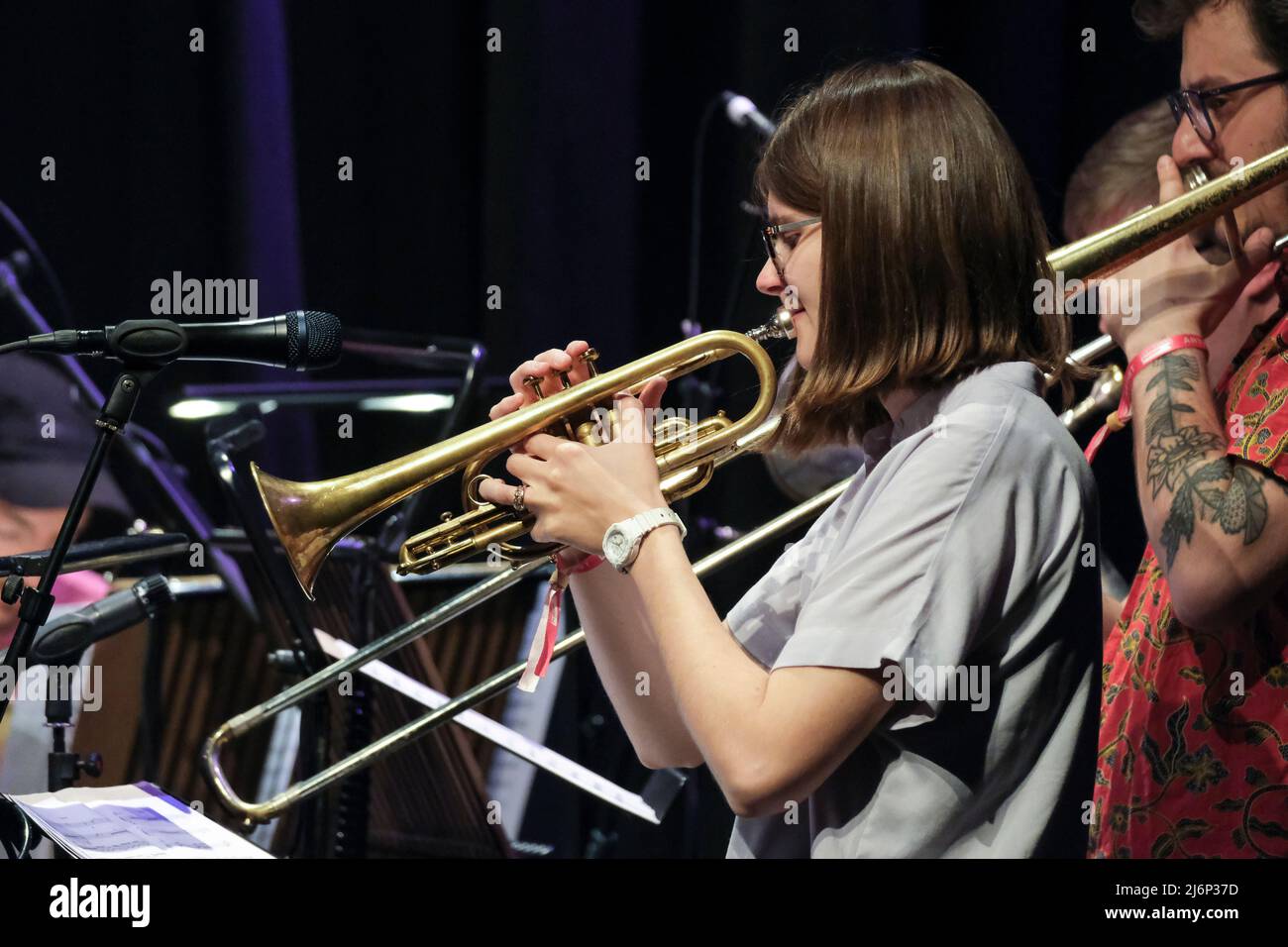 Laura jurd trumpeter hi-res stock photography and images - Alamy
