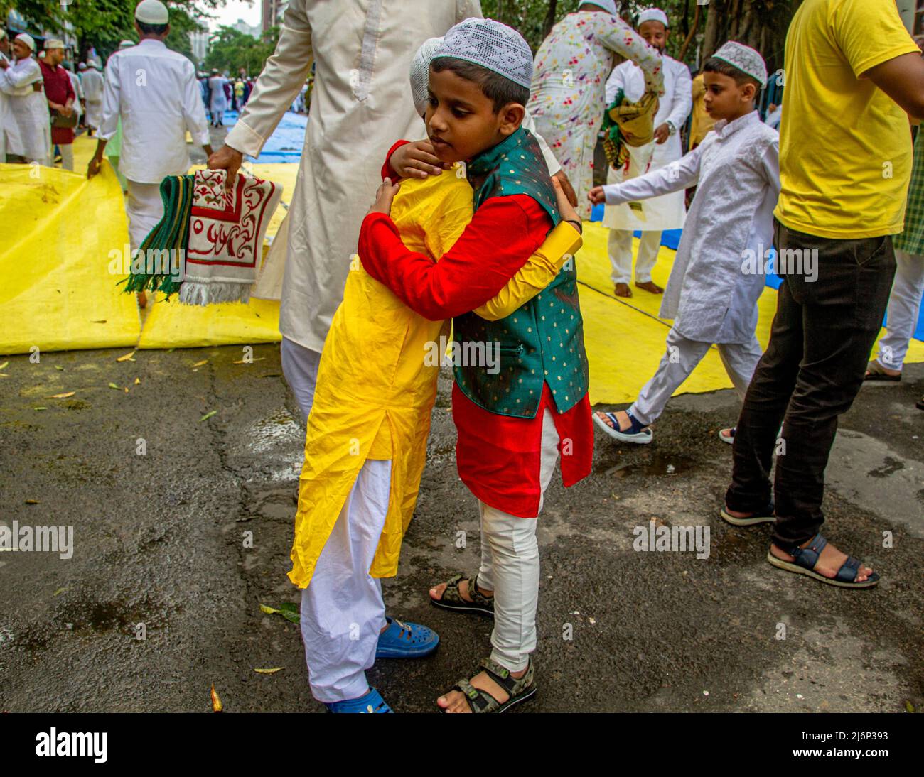 Kolkata, India, 02/05/2022, The festival of Eid al-Fitr, the Festival ...