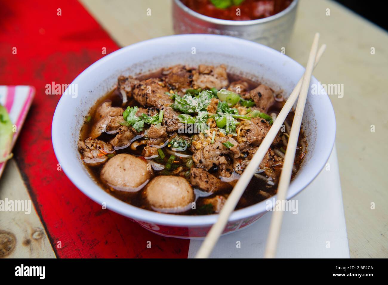 Numtok soup hi-res stock photography and images - Alamy