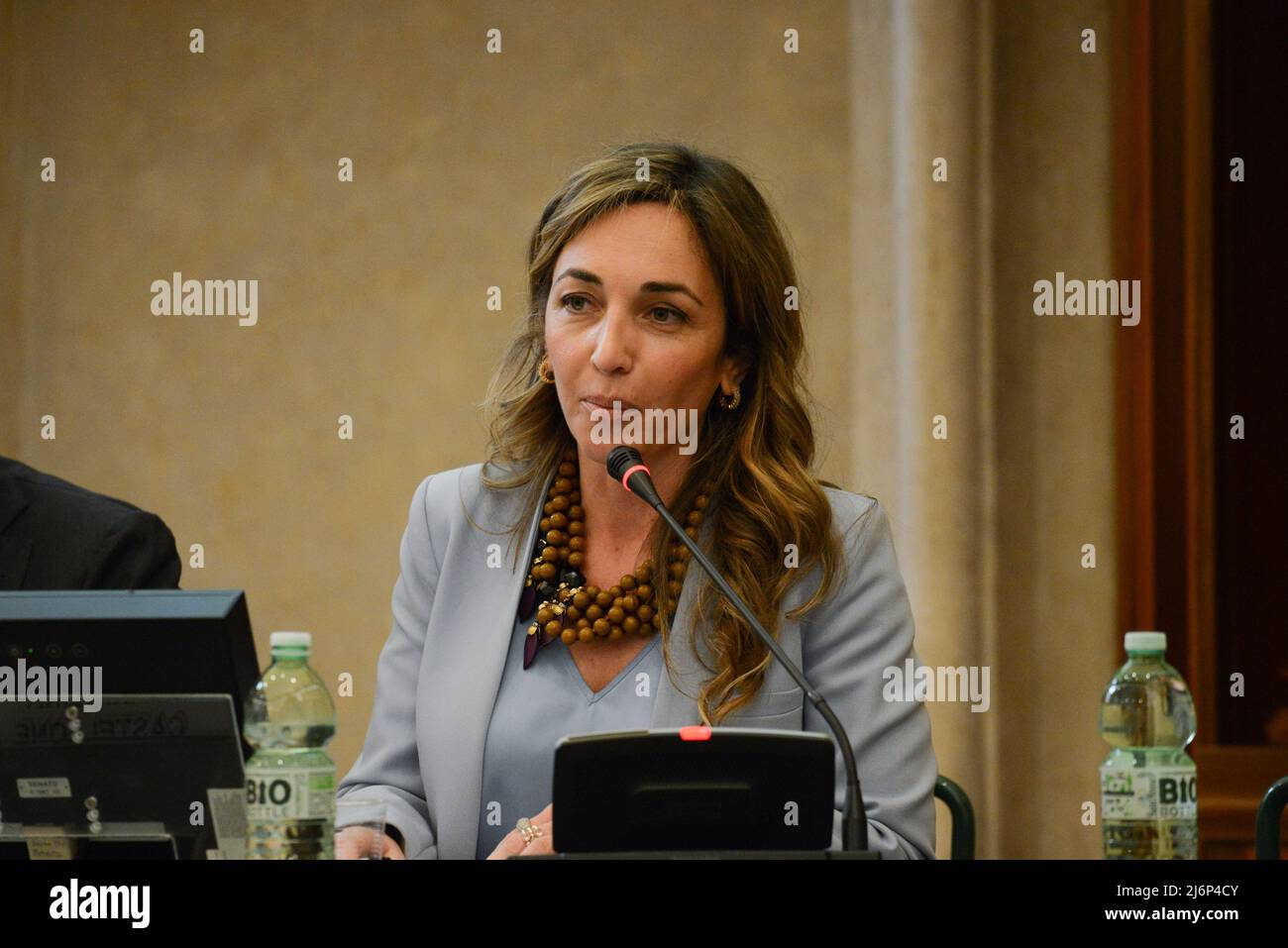 Mariolina Castellone, Movimento 5 Stelle during ROME: The leader of the ...