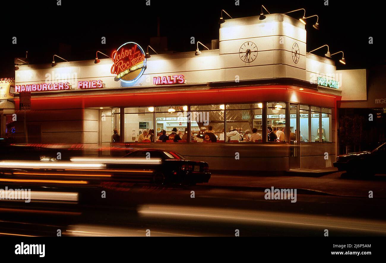 Johnny rockets diner hi-res stock photography and images - Alamy
