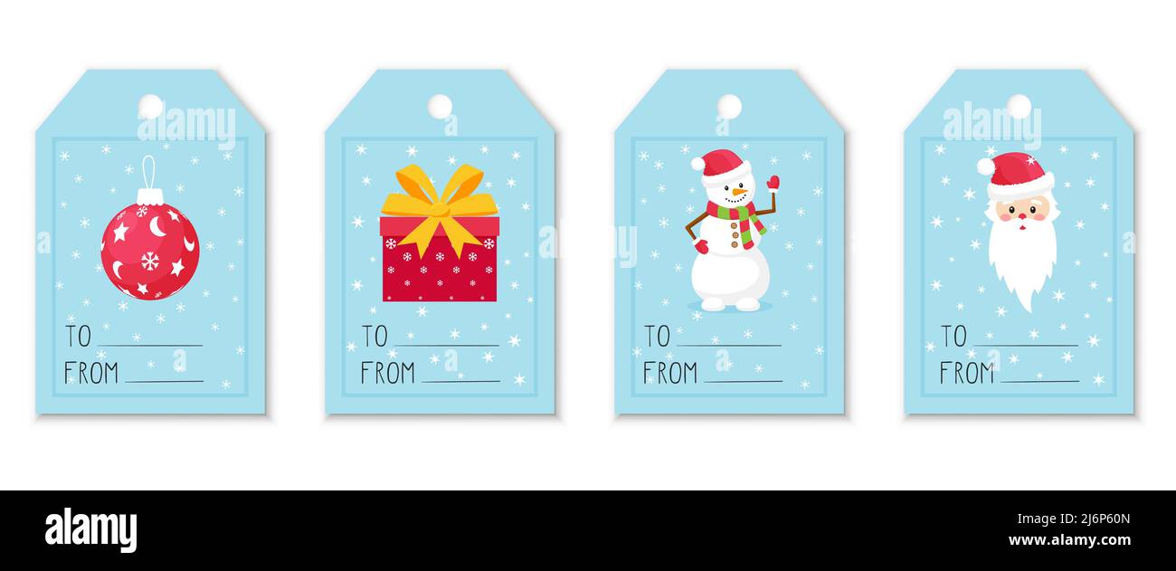 Christmas gift tags hi-res stock photography and images - Alamy