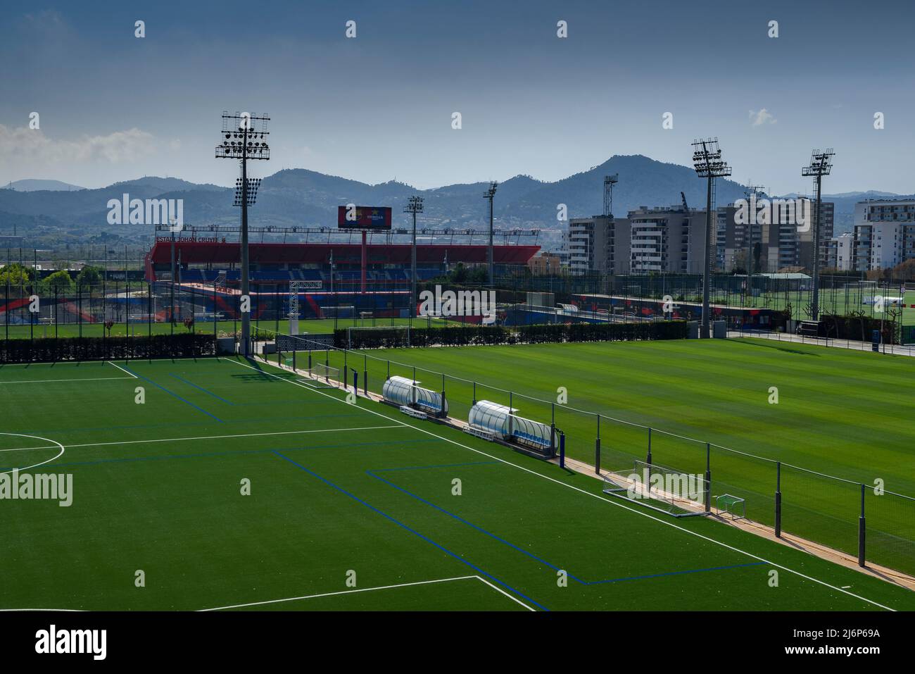 Joan Gamper training ground in Sant Joan Despí, the training center of ...