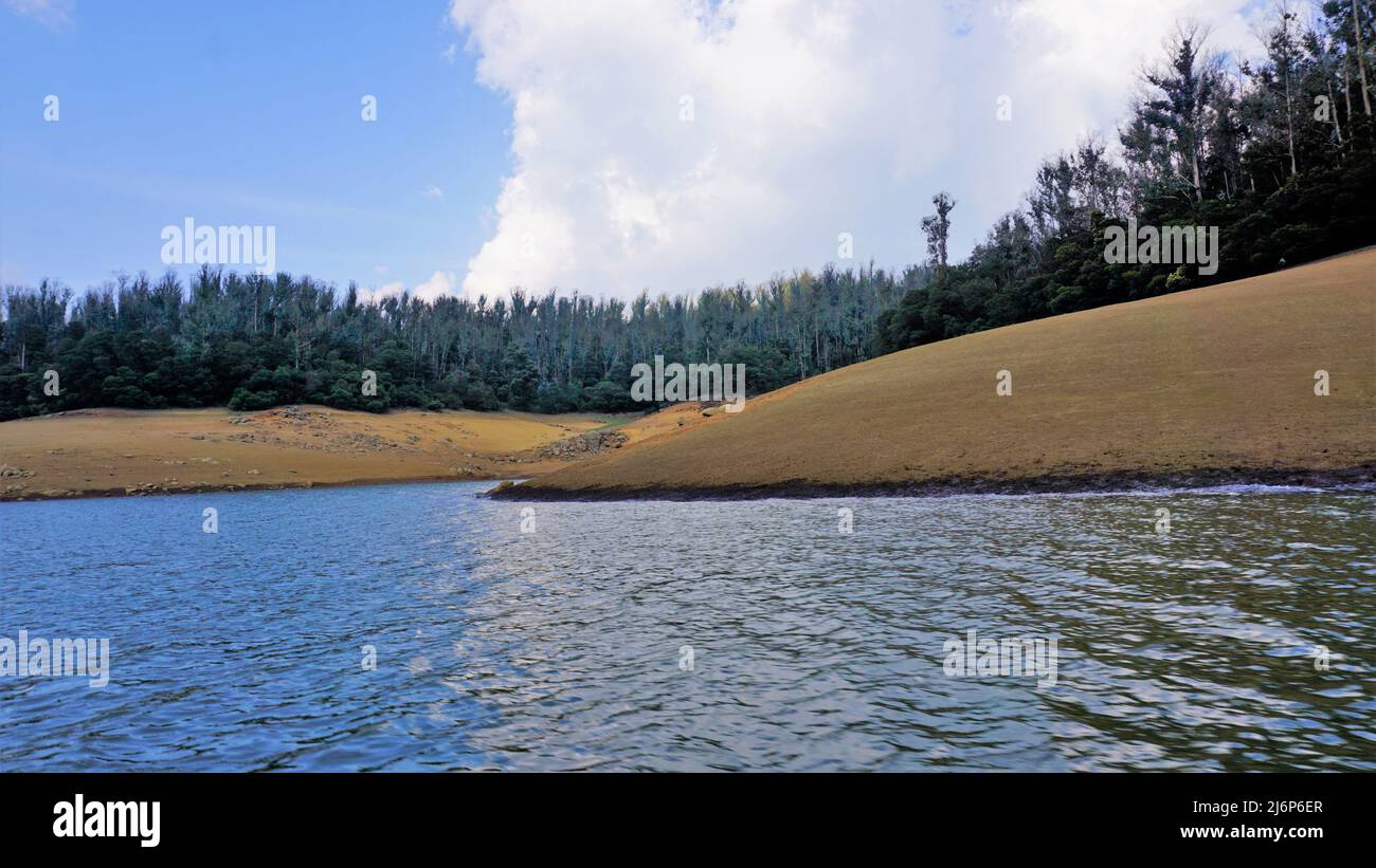 Beautiful view of Pykara Lake, Ooty, Tamilnadu. Awesome scenery of ...