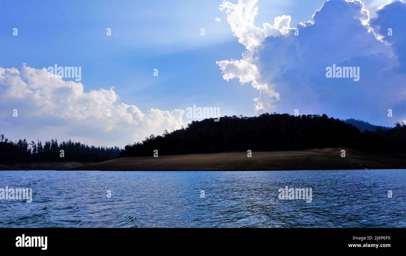 Beautiful view of Pykara Lake, Ooty, Tamilnadu. Awesome scenery of ...
