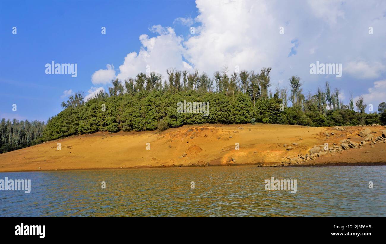 Beautiful view of Pykara Lake, Ooty, Tamilnadu. Awesome scenery of ...