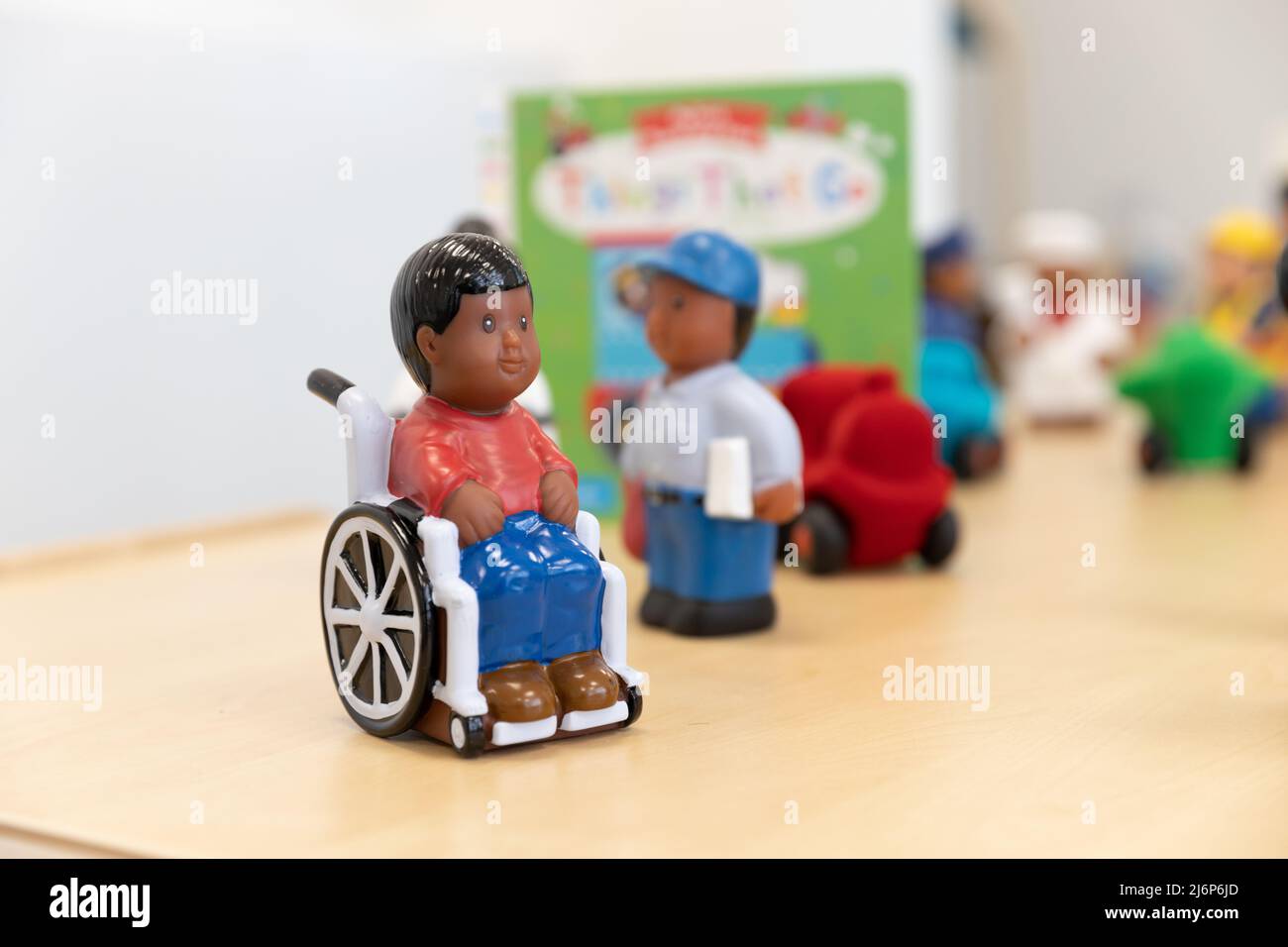 generic photos of toys and activities at a children's nursery Stock ...