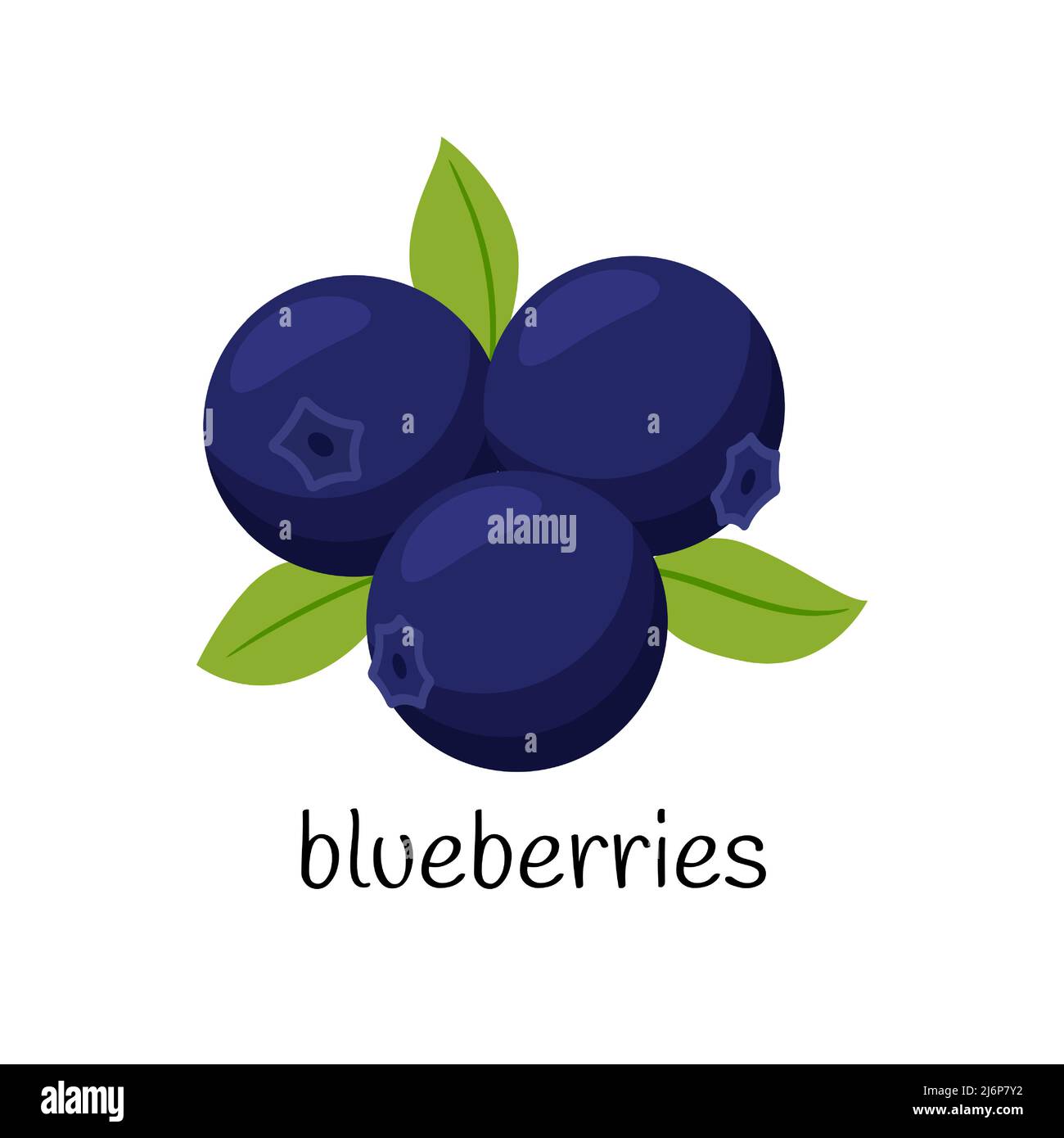 Banana berry black flat Cut Out Stock Images & Pictures - Alamy