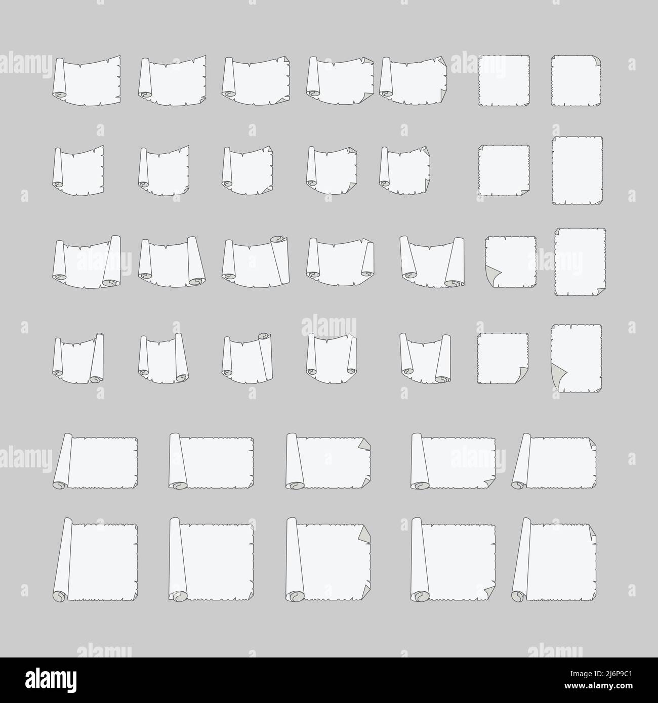 Classic parchment Black and White Stock Photos & Images - Alamy