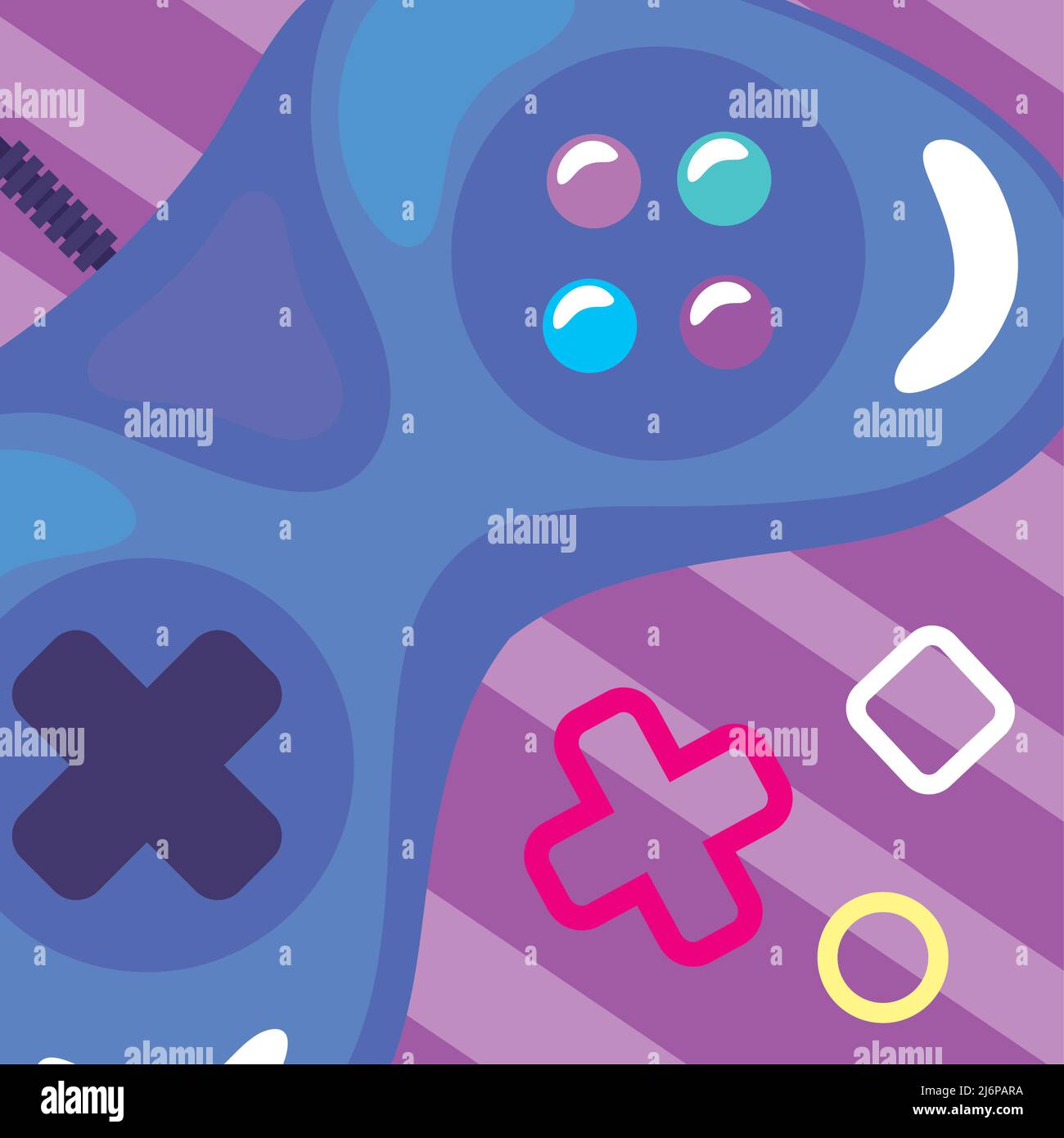 video game retro control Stock Vector Image & Art - Alamy