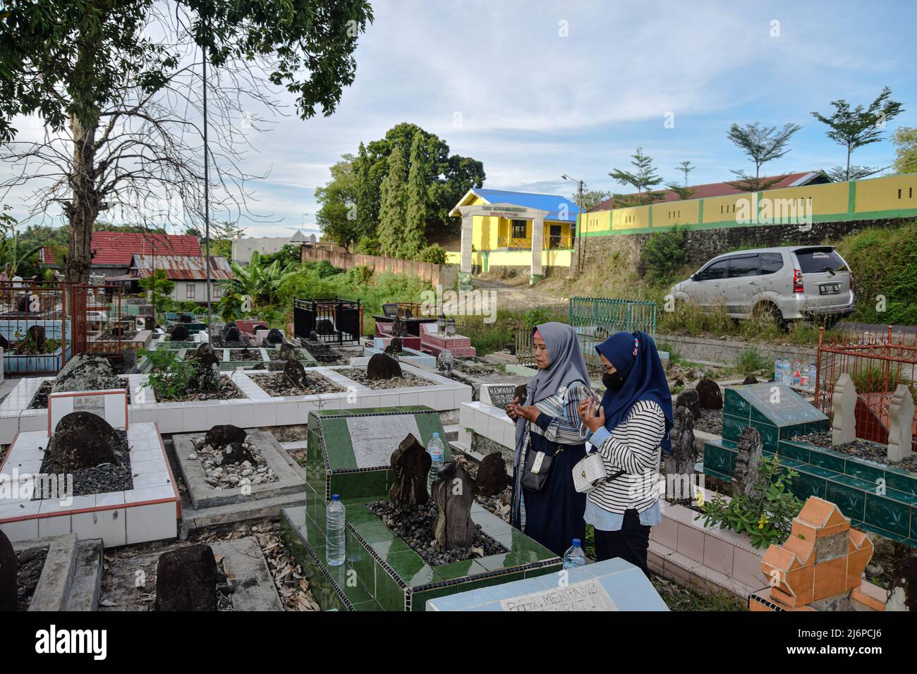 Soppeng, South Sulawesi, Indonesia: May 2, 2022, After the Eid prayer ...