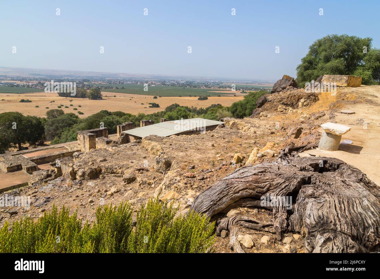 Archaeological ruins of the ancient Arab city of Medina Azahara ...