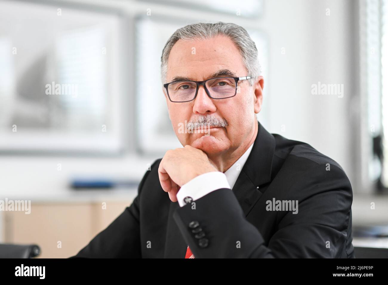 25 April 2022, Bavaria, Munich: Prof. Dr. Markus Lerch, Medical ...