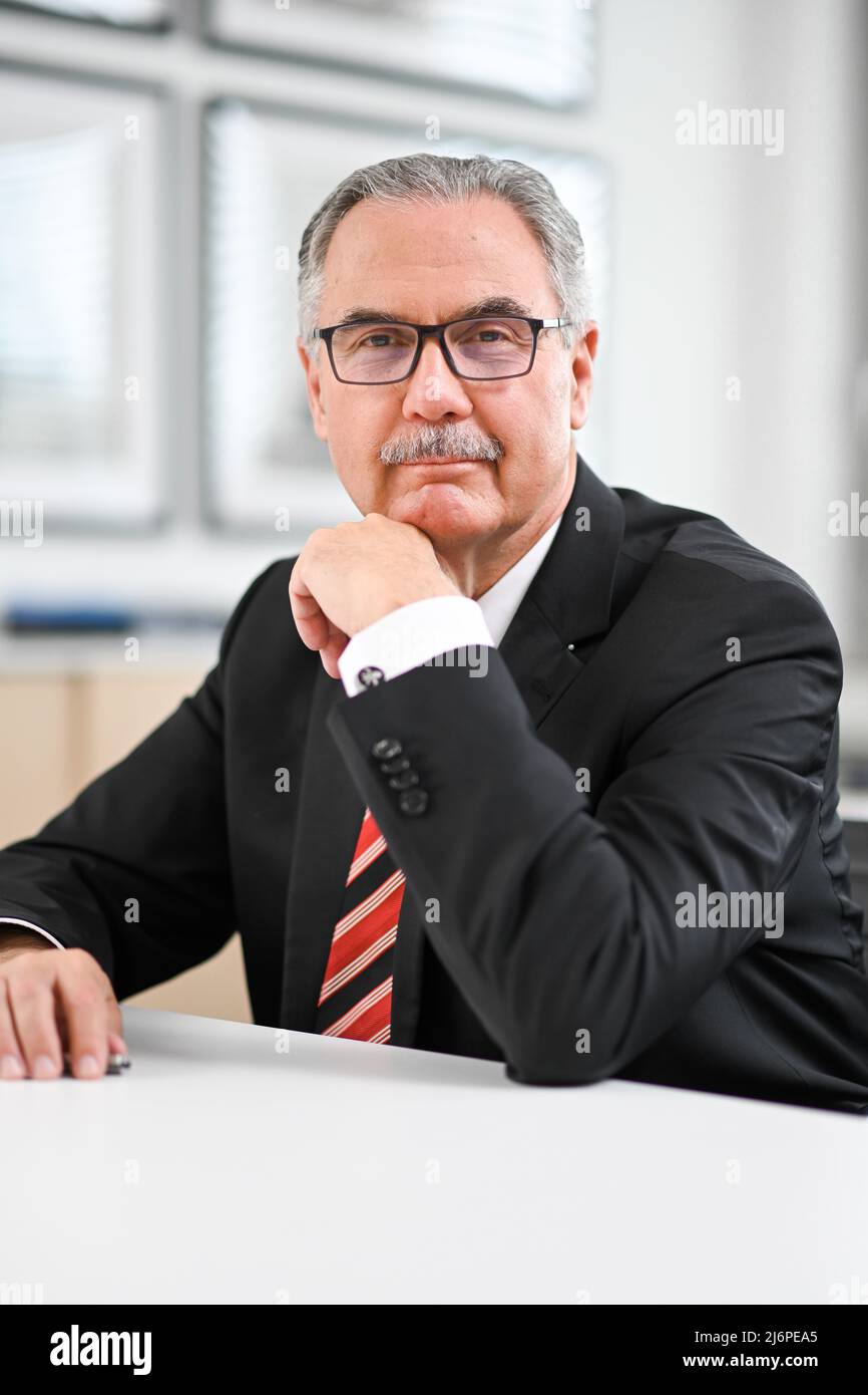 25 April 2022, Bavaria, Munich: Prof. Dr. Markus Lerch, Medical ...