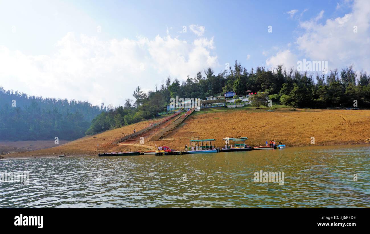 Ooty,Tamilnadu,India-April 30 2022: Boating in beautiful Pykara Lake ...