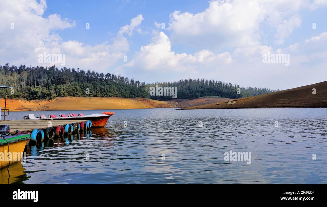 Ooty,Tamilnadu,India-April 30 2022: Boating in beautiful Pykara Lake ...