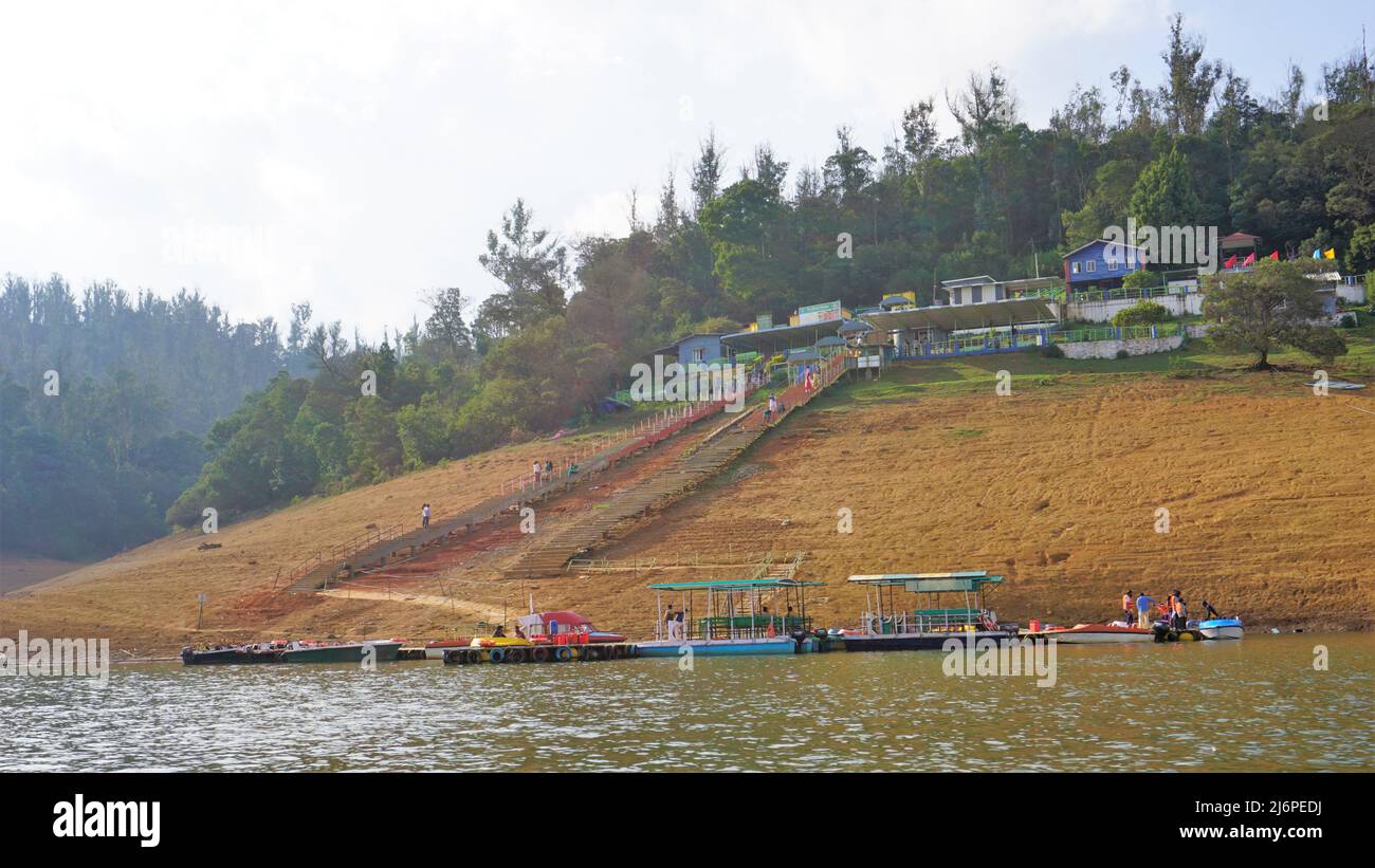 Ooty,Tamilnadu,India-April 30 2022: Boating in beautiful Pykara Lake ...