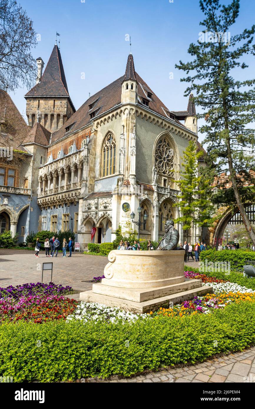 Vajdahunyad castle - City Park, Budapest, Hungary, Europe Stock Photo ...