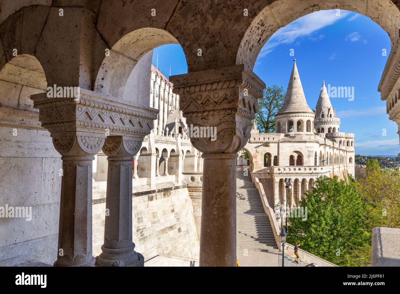 Halaszbastya - The famous Fisherman's Bastion, Budapest, Hungary ...