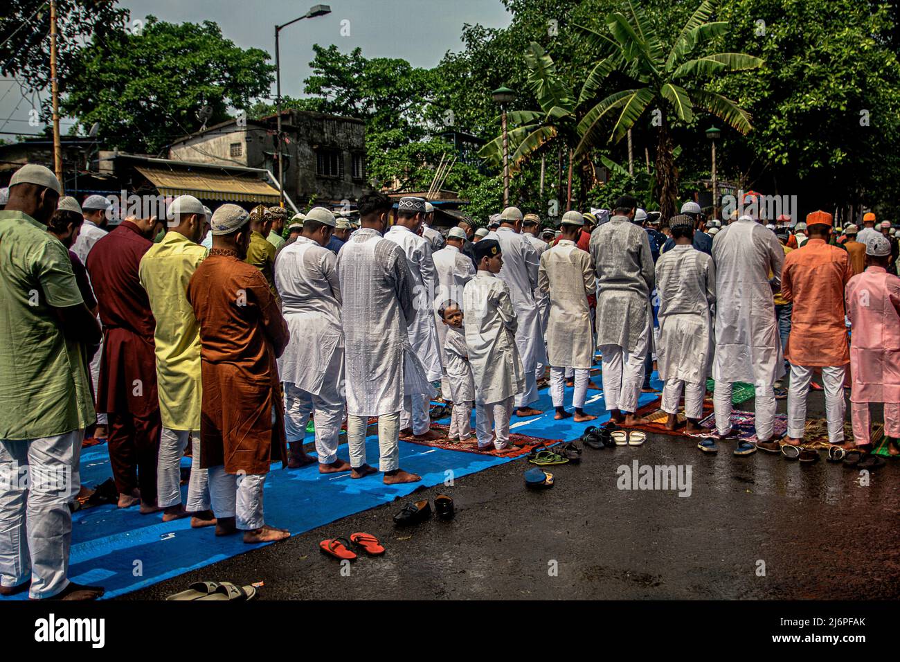 May 2, 2022, Kolkata, West Bengal, India: The festival of Eid al-Fitr ...