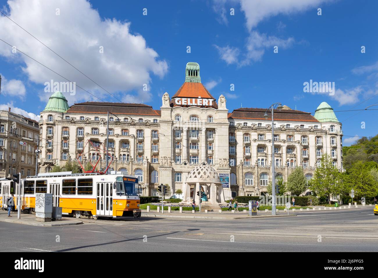 Gellert spa and bath resort, Budapest, Hungary, Europe - the most ...