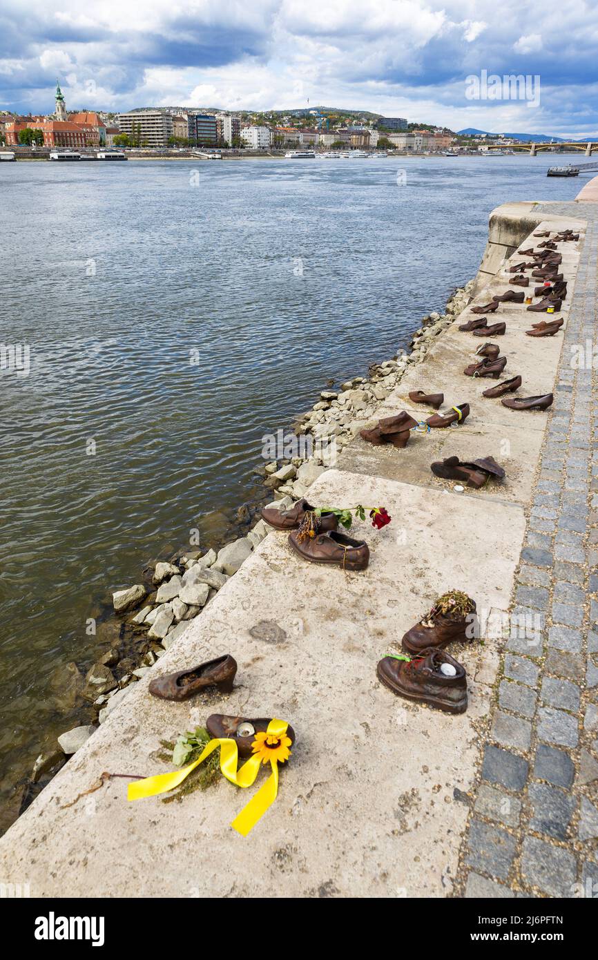 The Shoes on the Danube Bank, Budapest, Hungary - Monument as a ...