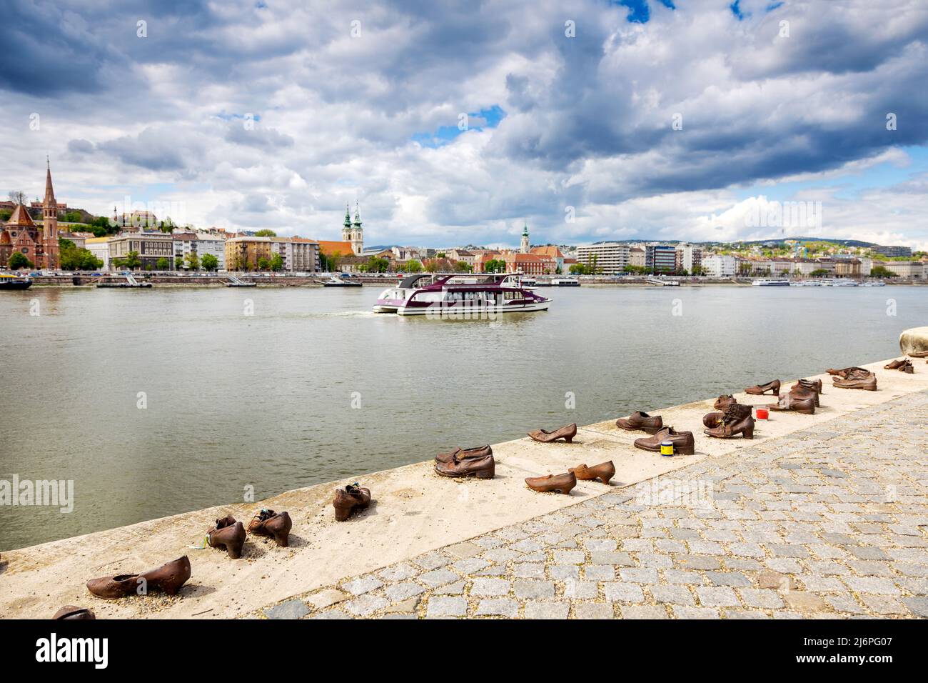 The Shoes on the Danube Bank, Budapest, Hungary - Monument as a ...