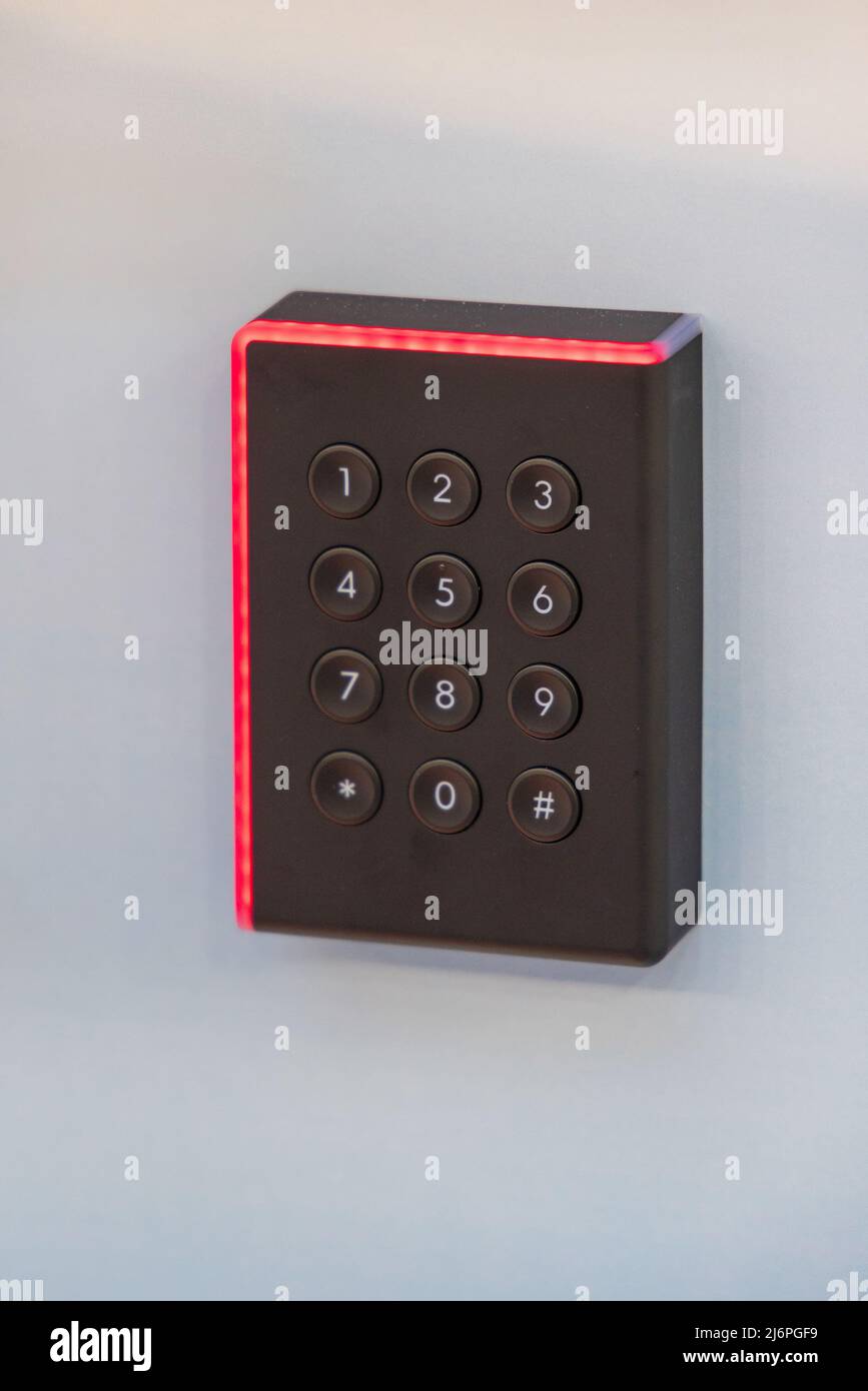 Number pad security hi-res stock photography and images - Alamy