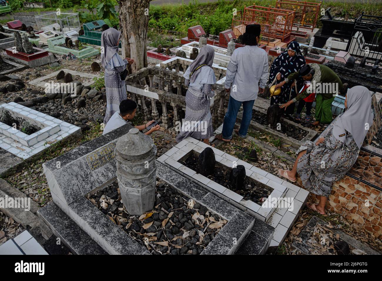 Soppeng, South Sulawesi, Indonesia: May 2, 2022, After the Eid prayer ...