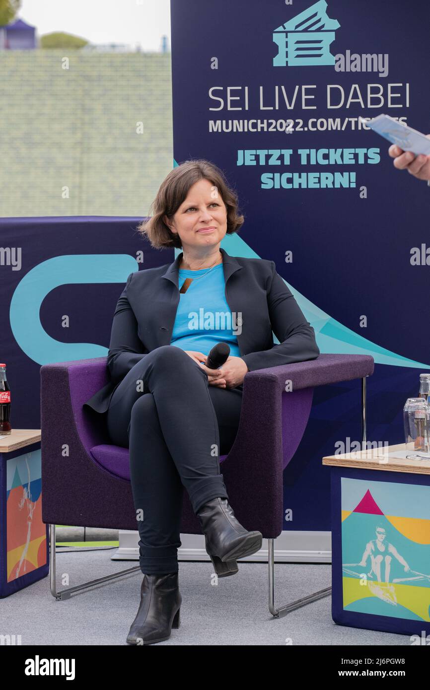 Juliane Seifert at the presentation of the European Championships in ...