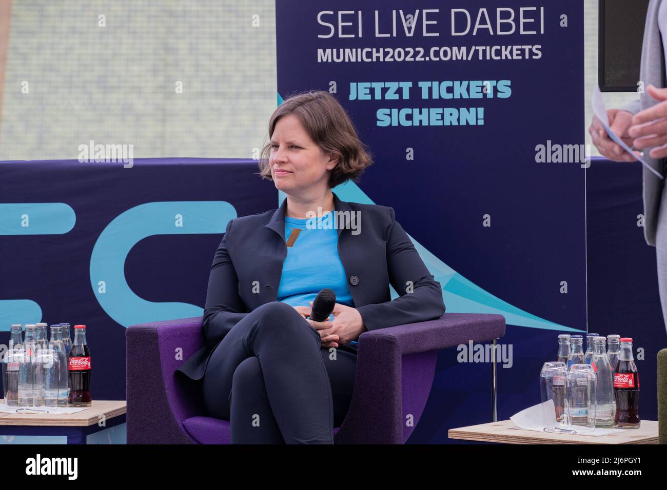 Juliane Seifert at the presentation of the European Championships in ...