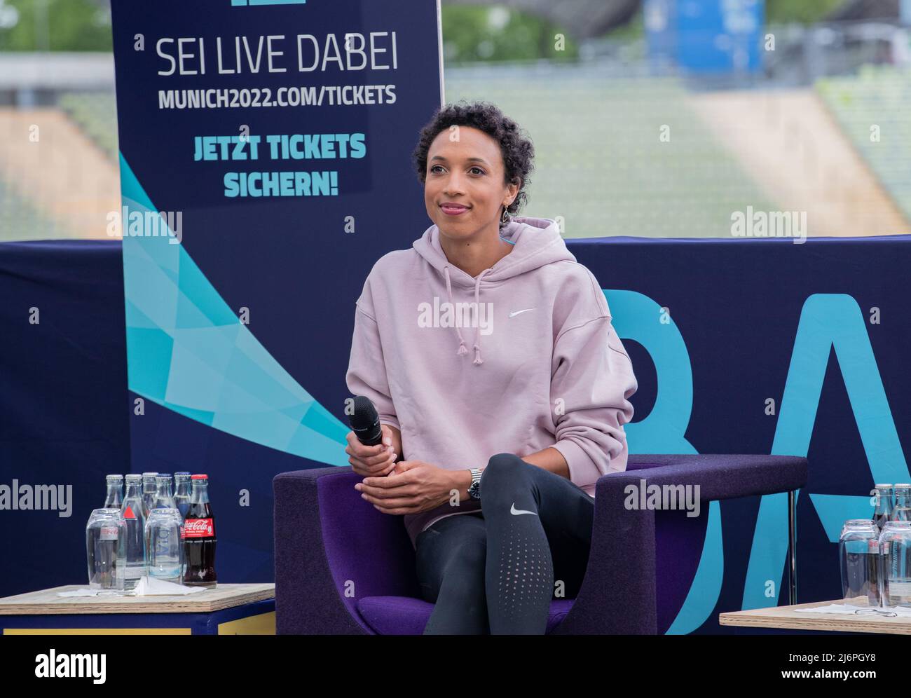 Juliane Seifert at the presentation of the European Championships in ...