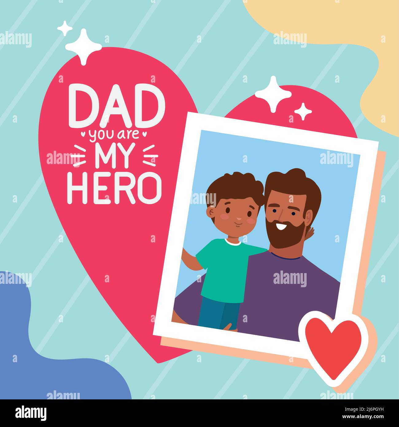 day my hero lettering poster Stock Vector Image & Art - Alamy