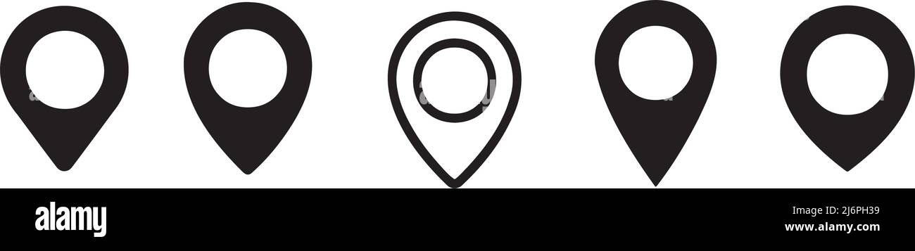 global position indicator location indicator for business card design ...