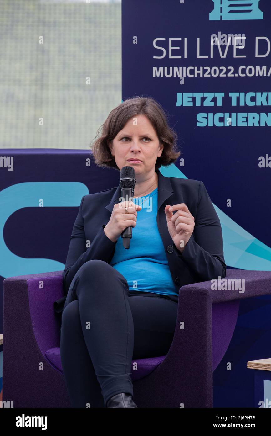Juliane Seifert at the presentation of the European Championships in ...
