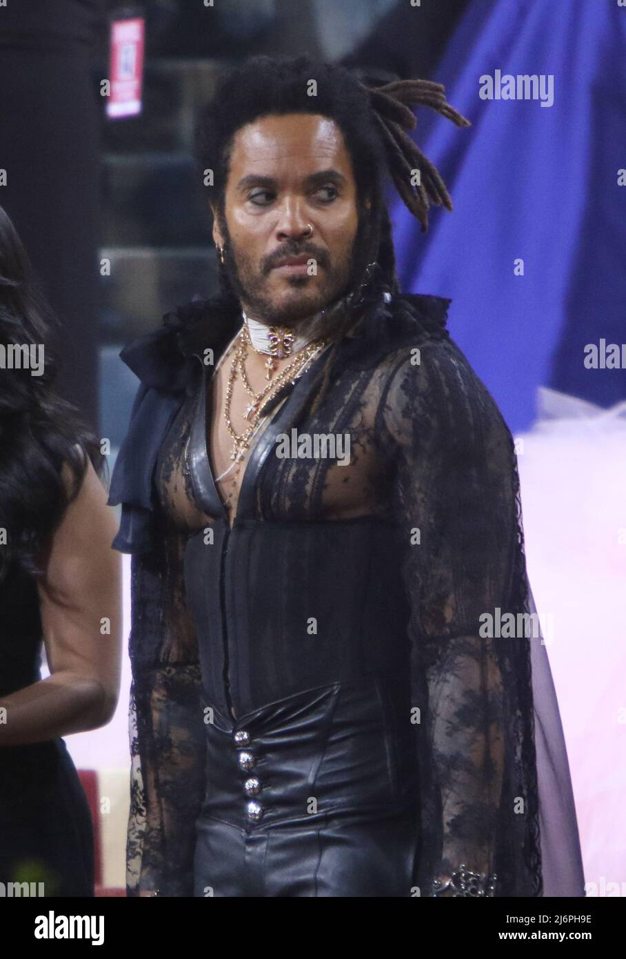 NEW YORK, NEW YORK - MAY 02: Lenny Kravitz at The 2022 Met Gala ...