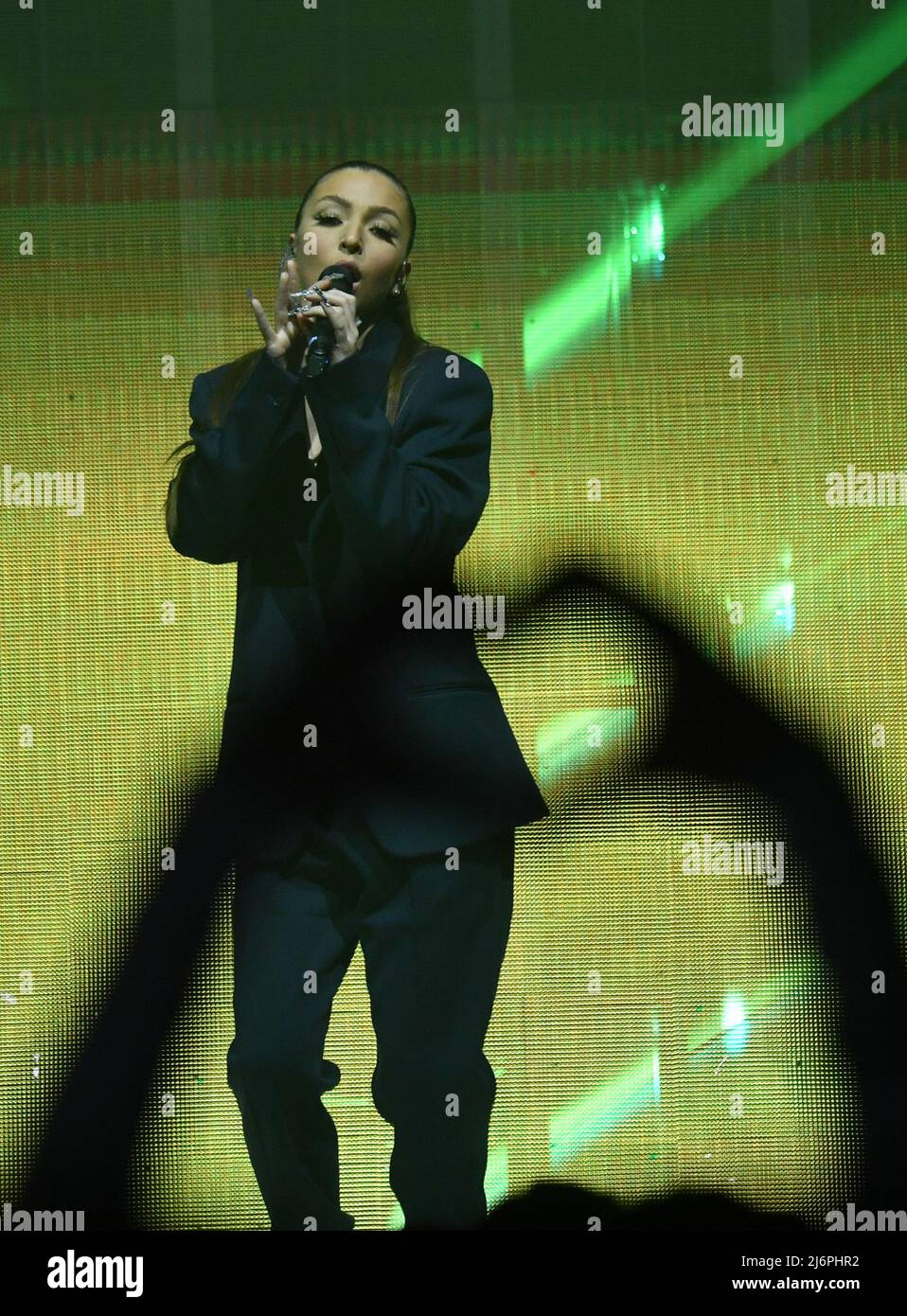 Eva Queen ( Eva Garnier) french singer Stock Photo - Alamy