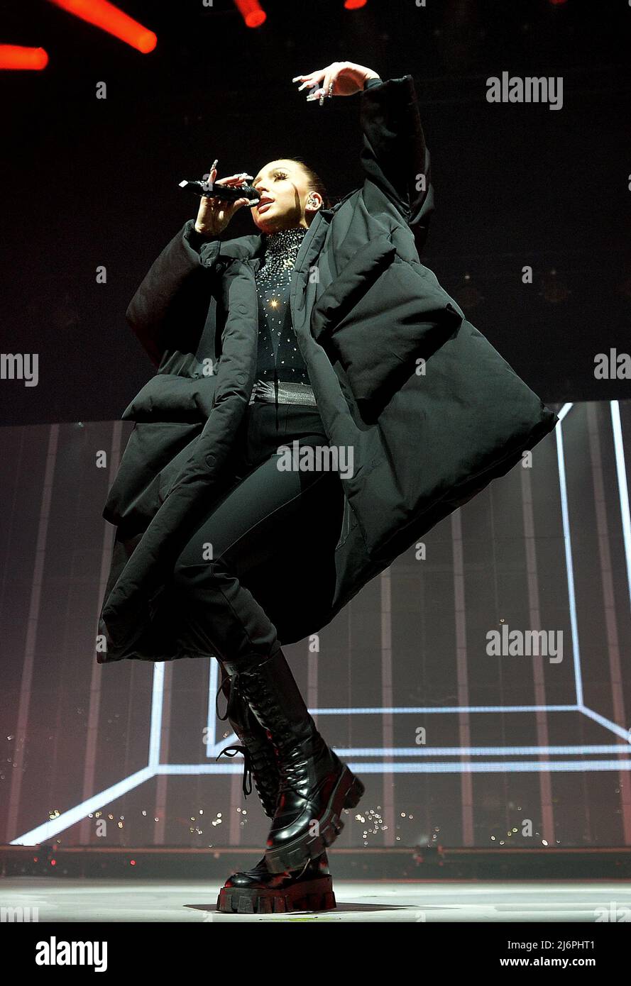 Eva Queen ( Eva Garnier) french singer Stock Photo - Alamy