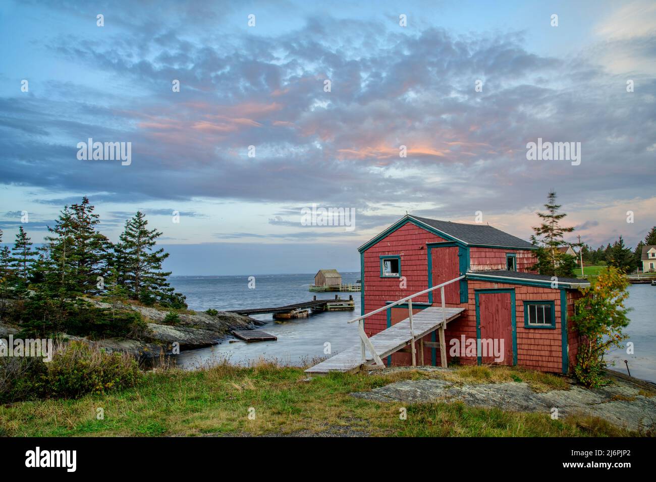 Canada, Nova Scotia, Lunenburg County, Blue Rocks Stock Photo - Alamy