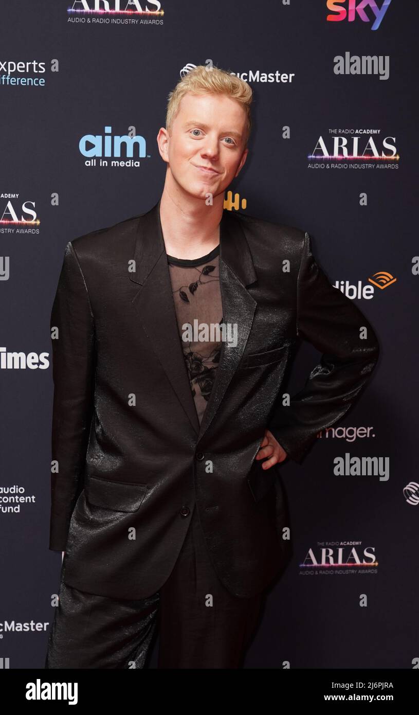 James Barr arriving for the Audio and Radio Industry Awards (Arias) at ...